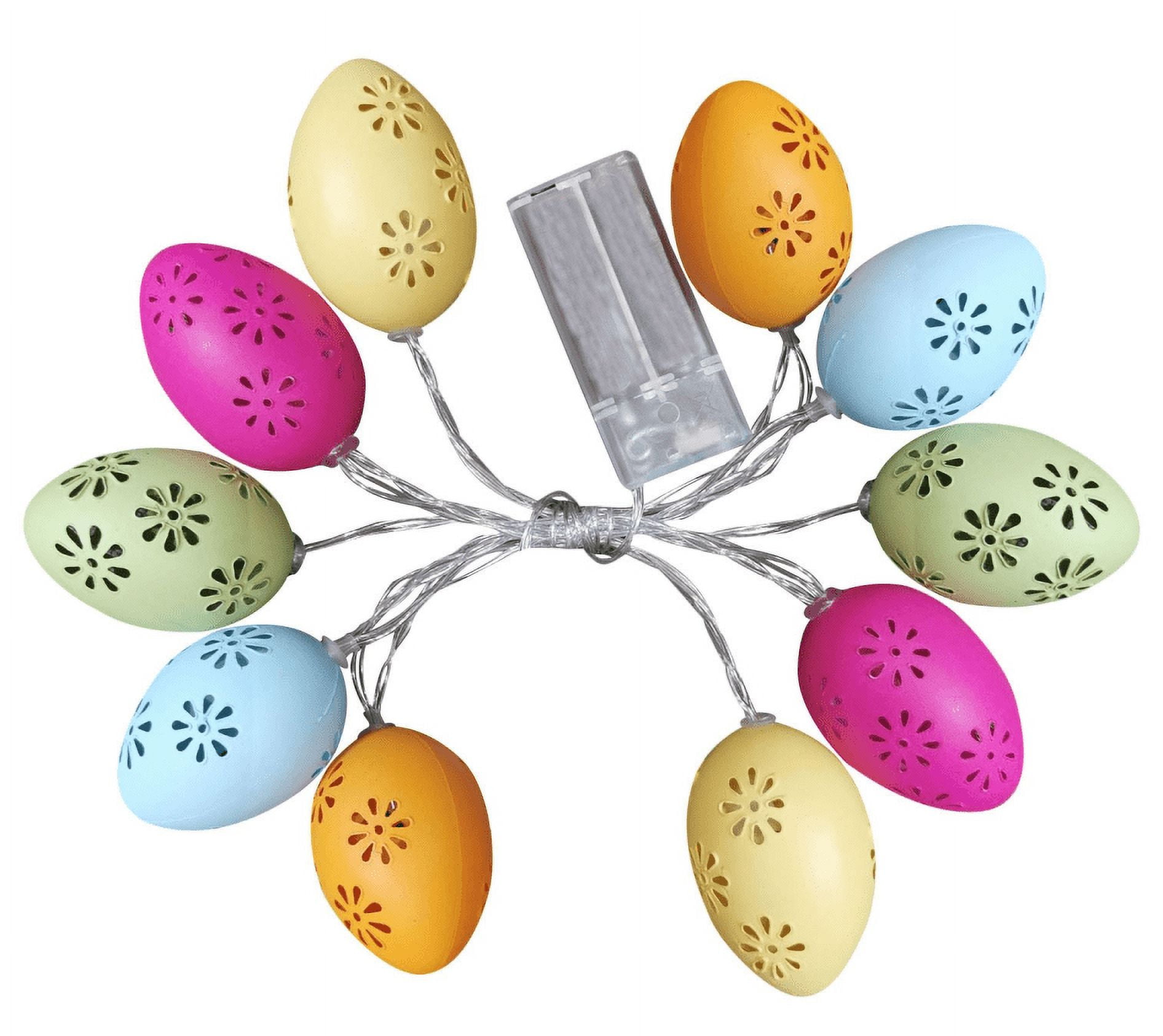 CHENjy Easter LED Eggs String Lights Battery Operated for Home Party ...