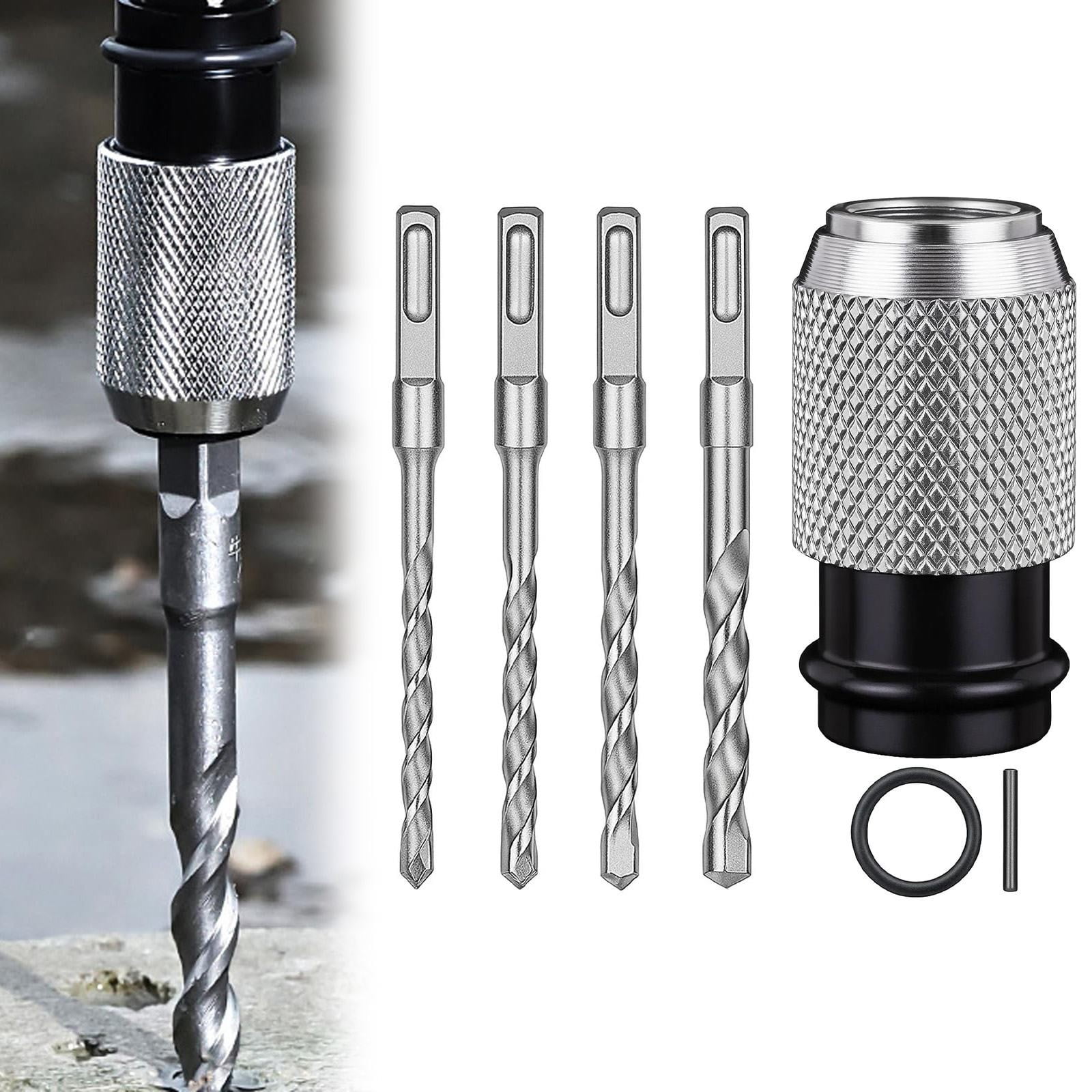 CHENjy Hammer Drill Adapter Set With Impact Bits Quick Release ...
