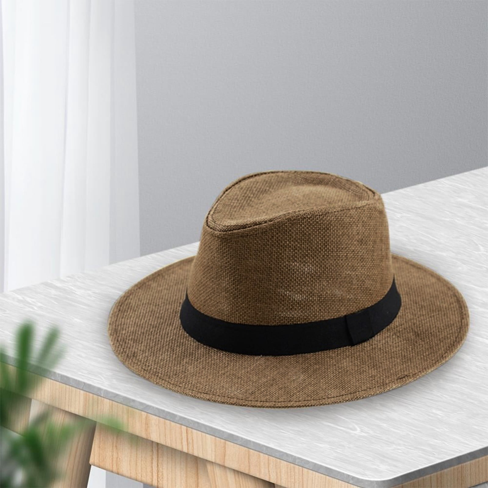 CHENjy Hats for Women, Wide Brim Packable Summer Beach Sun Hat ...