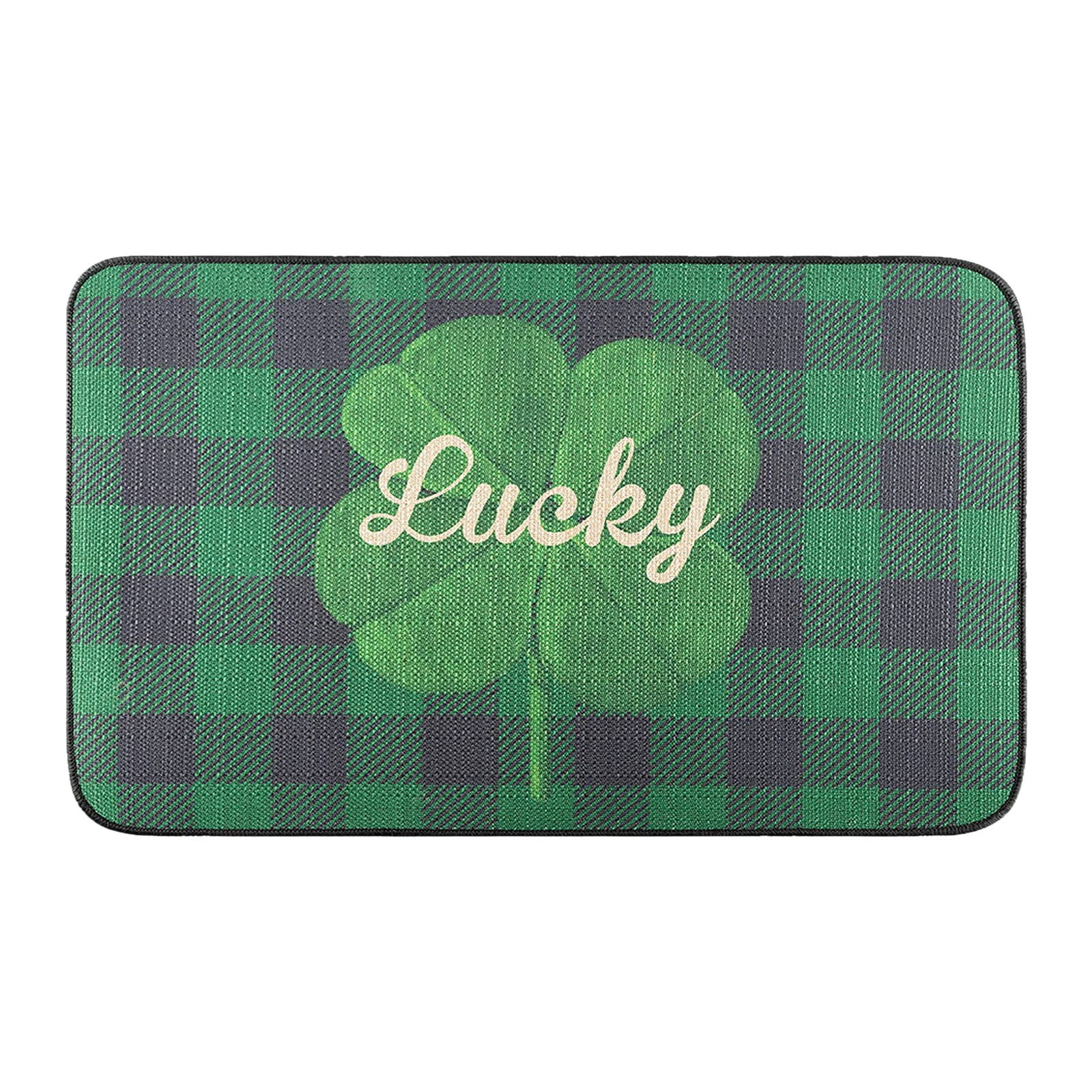 CHENjy Non-Slip Polyester Rubber Backed Holiday Themed Welcome Mat ...