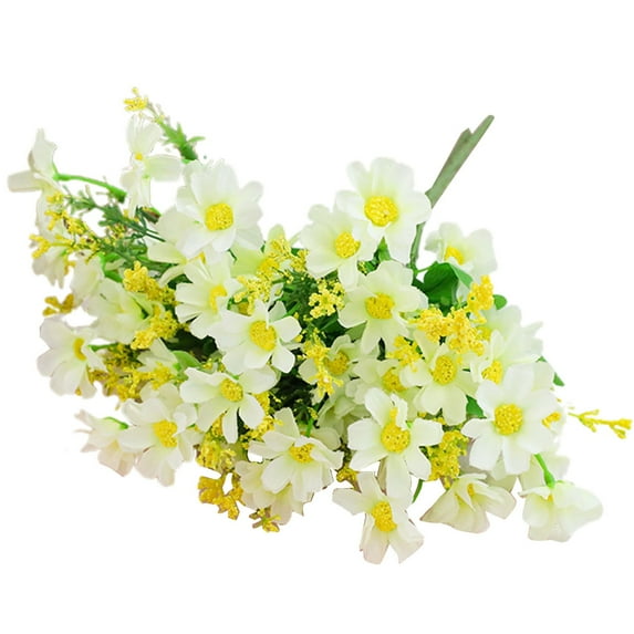 CHENjy Outdoor Artificial Flowers UV Resistant Bouquet Realistic Fake ...