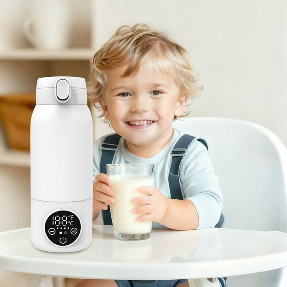 CHENjy Portable Travel Bottle Warmer, Wireless Fast Heating for Baby ...
