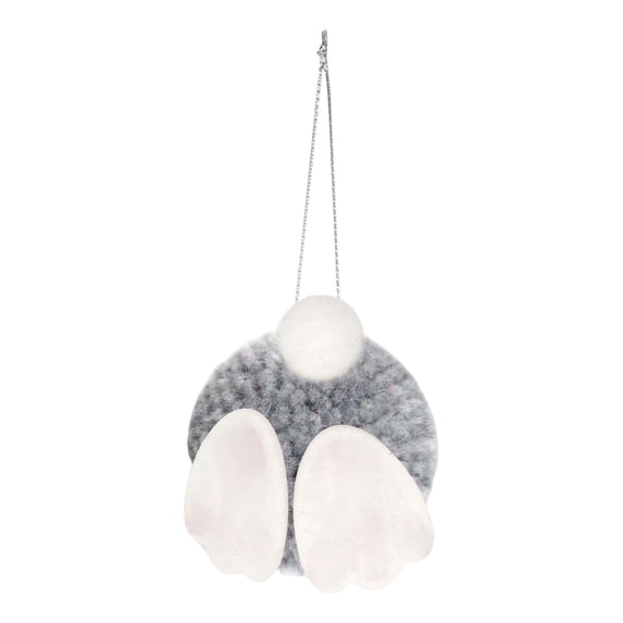 CHENjy Spring Easter Plush Bunny Ornaments Butt Ears Design Hanging ...