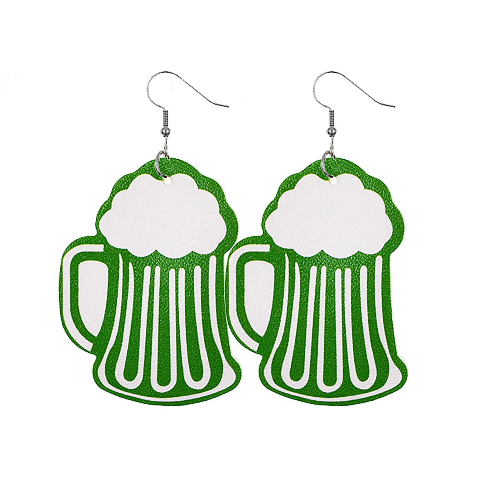 CHENjy St Patricks Irish Geometry Earrings Unique Design Lightweight ...