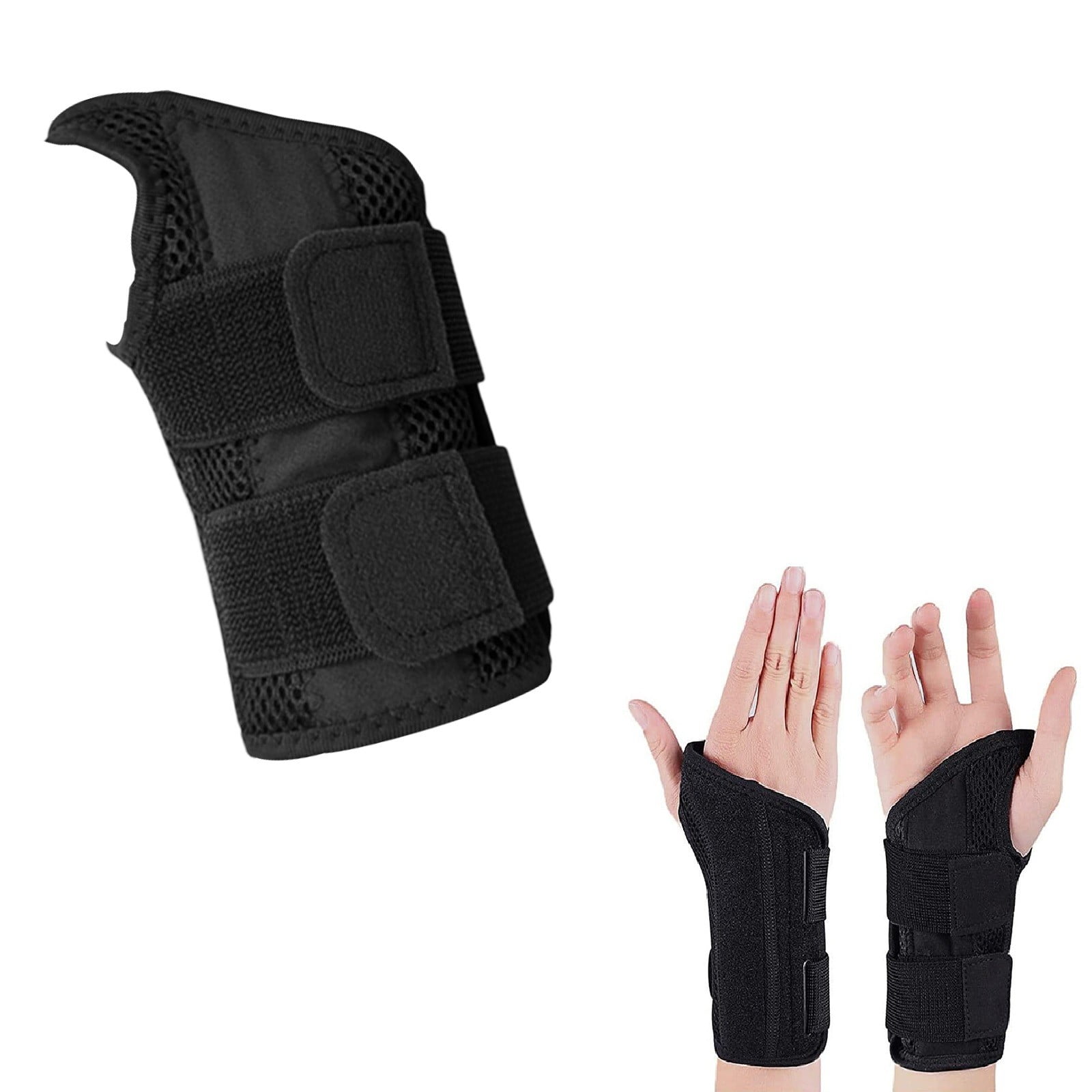 CHENjy Wrist Brace for Carpal Tunnel Syndrome Relief Right Left Hand ...