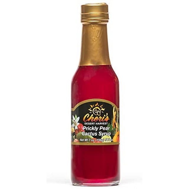 CHERIS DESERT HARVEST Prickly Pear Cactus Syrup, 7 OZ - Walmart ...