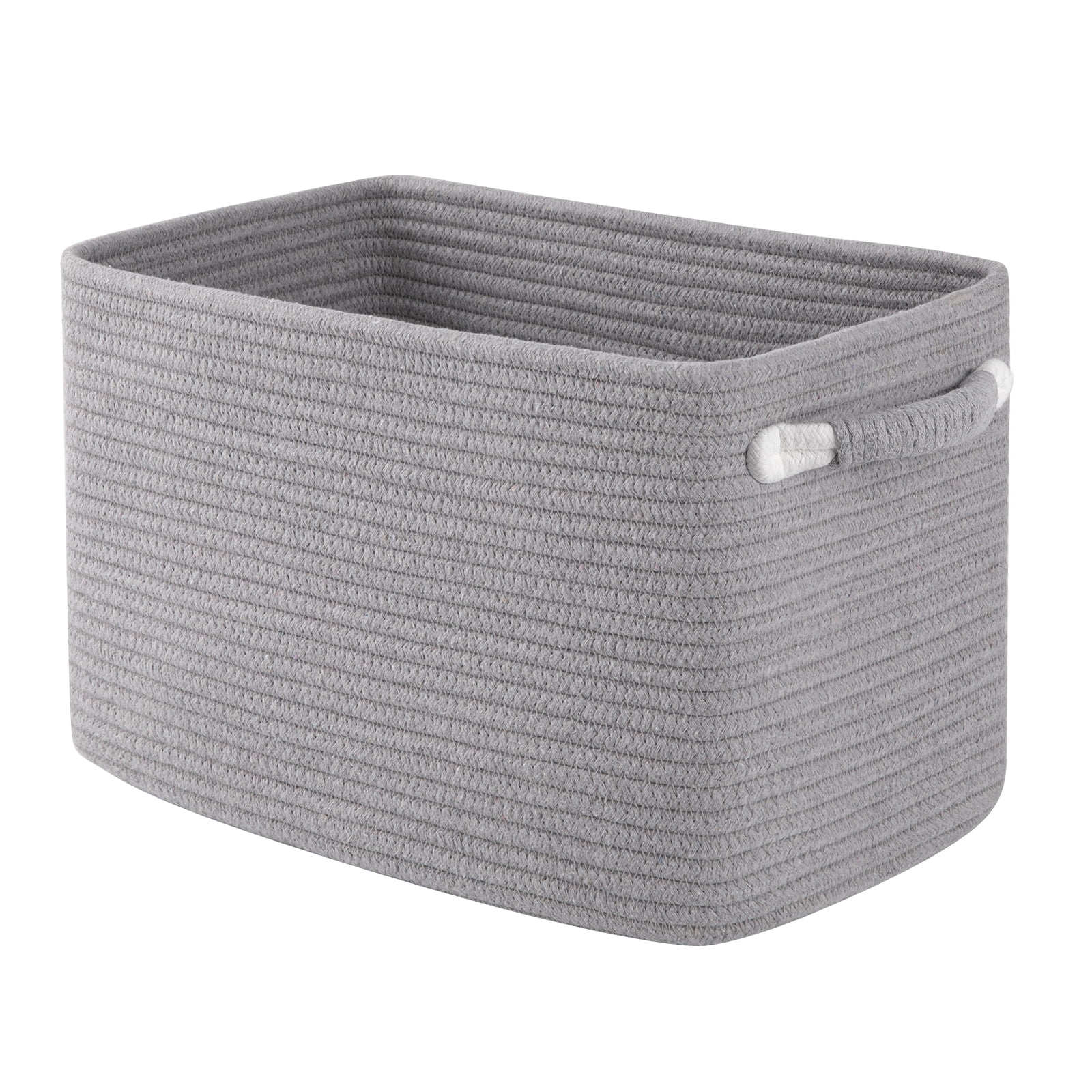 CHERISHGARD 5.7 Gallon Storage Basket for Shelves, 14.7x 8.8x9.8 Inch ...