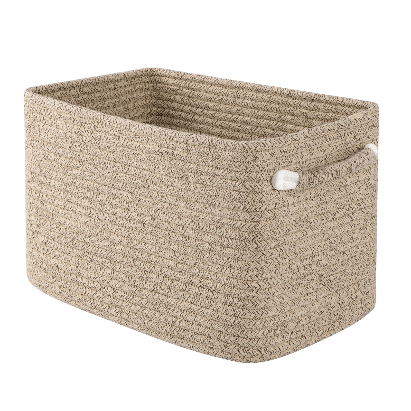 CHERISHGARD 5.7 Gallon Storage Basket for Shelves, 14.7x 8.8x9.8 Inch ...