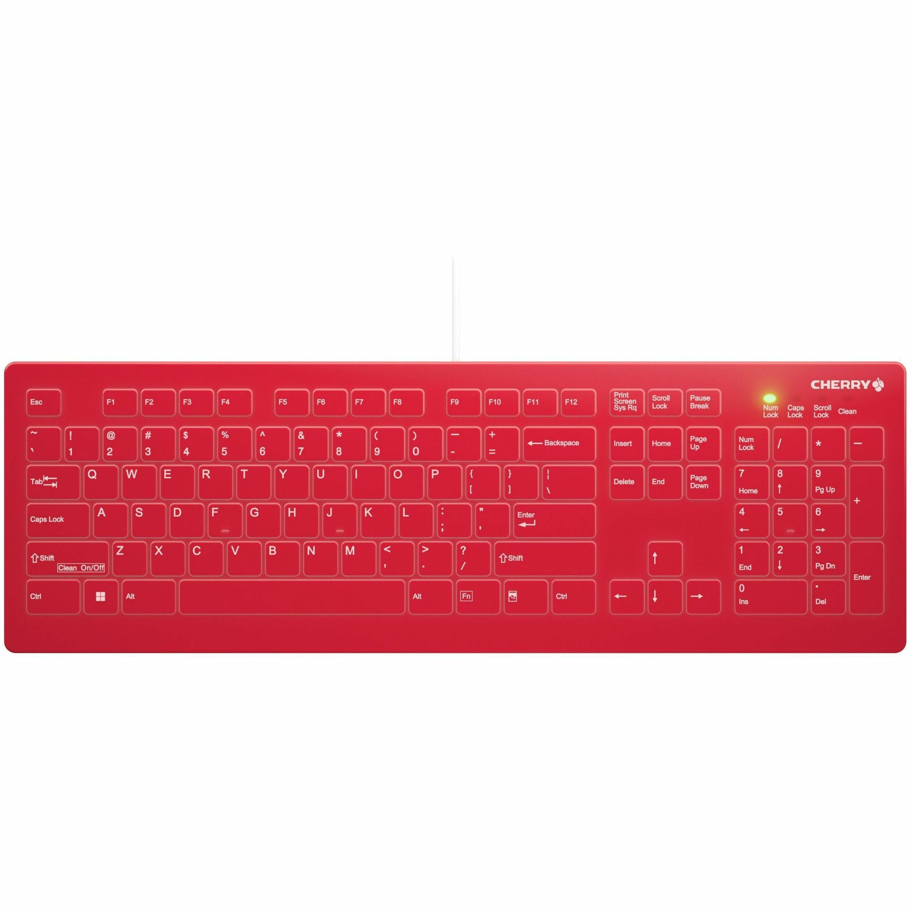 CHERRY AK-C8112 Medical Keyboard AKC8112USW/US - Walmart.com