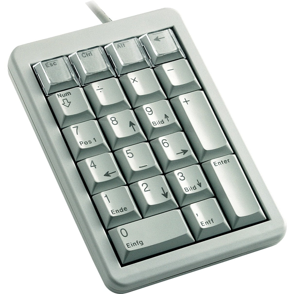 CHERRY G84-4700 Light Gray Wired Keypad - Walmart.com
