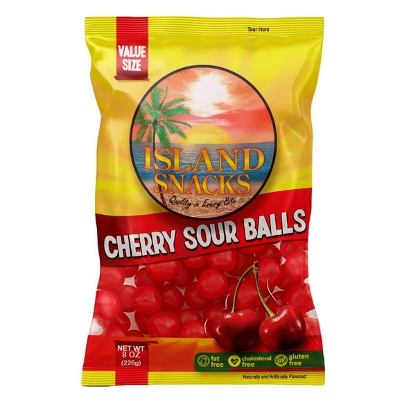 Sour Cherry Candy Balls