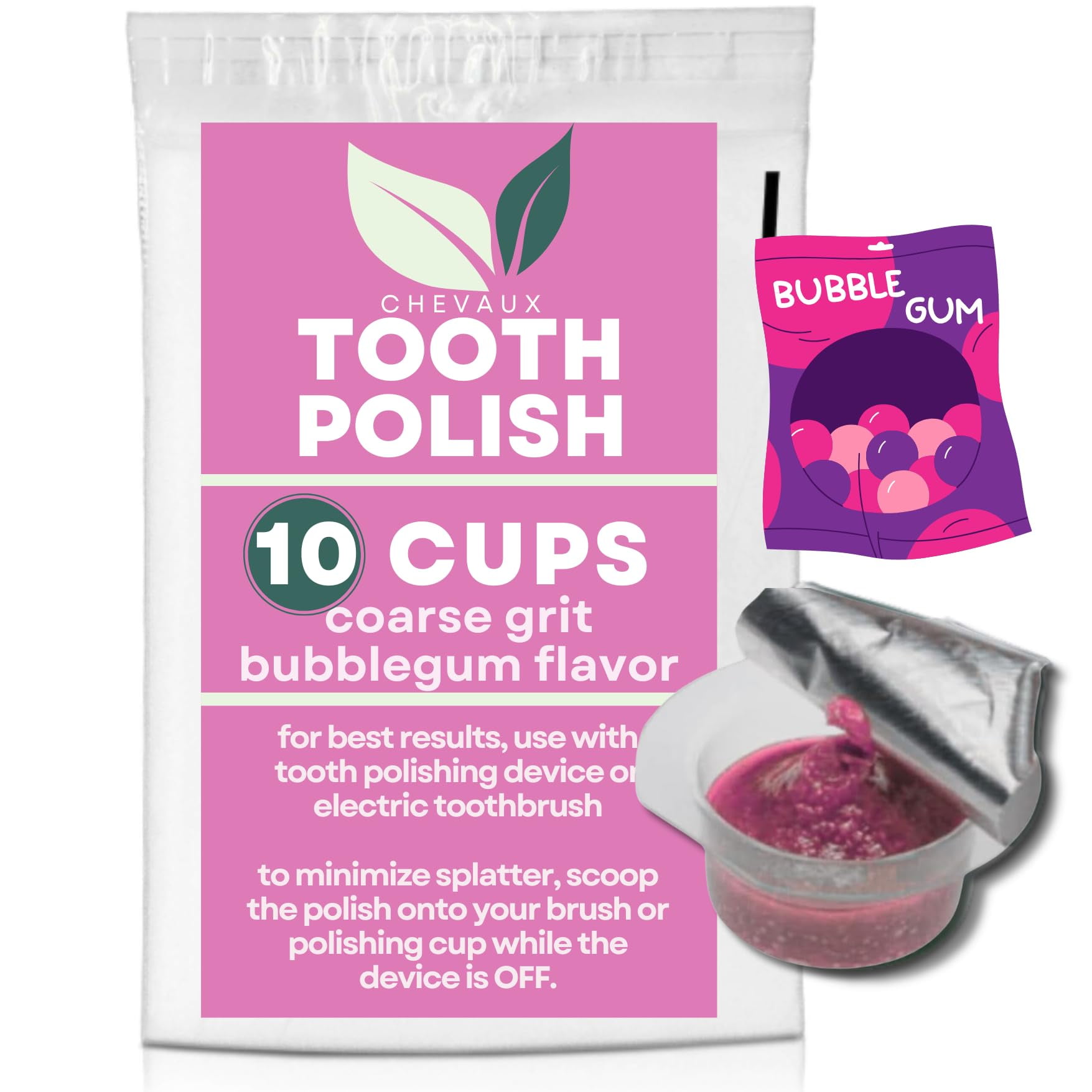 CHEVAUX Professional Strength Tooth KEF16 Polish - Coarse Grit Teeth ...