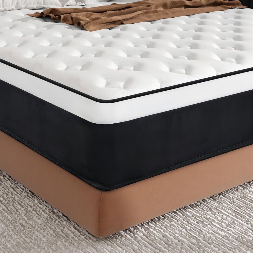 CHEVNI 14'' Hybrid Gel Memory Foam Spring, Medium Firm Full Mattress in ...