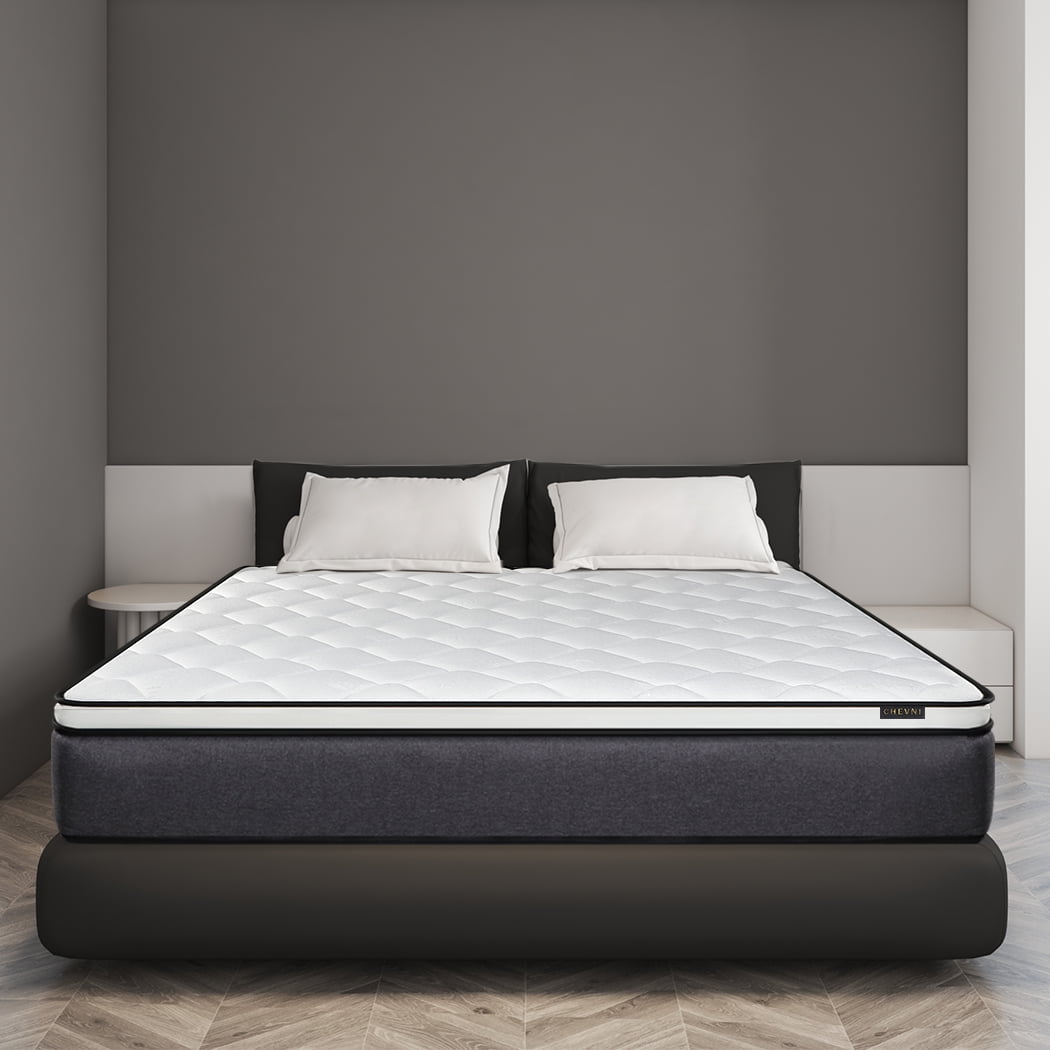 CHEVNI 14 inch King Mattress,Medium Firm Hybrid Mattresses in a Box ...