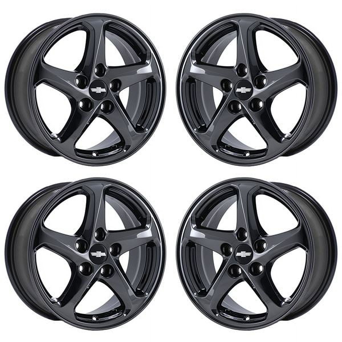 CHEVROLET MALIBU 2016 - 2019 PVD BLACK CHROME Factory OEM Wheels Rims ...