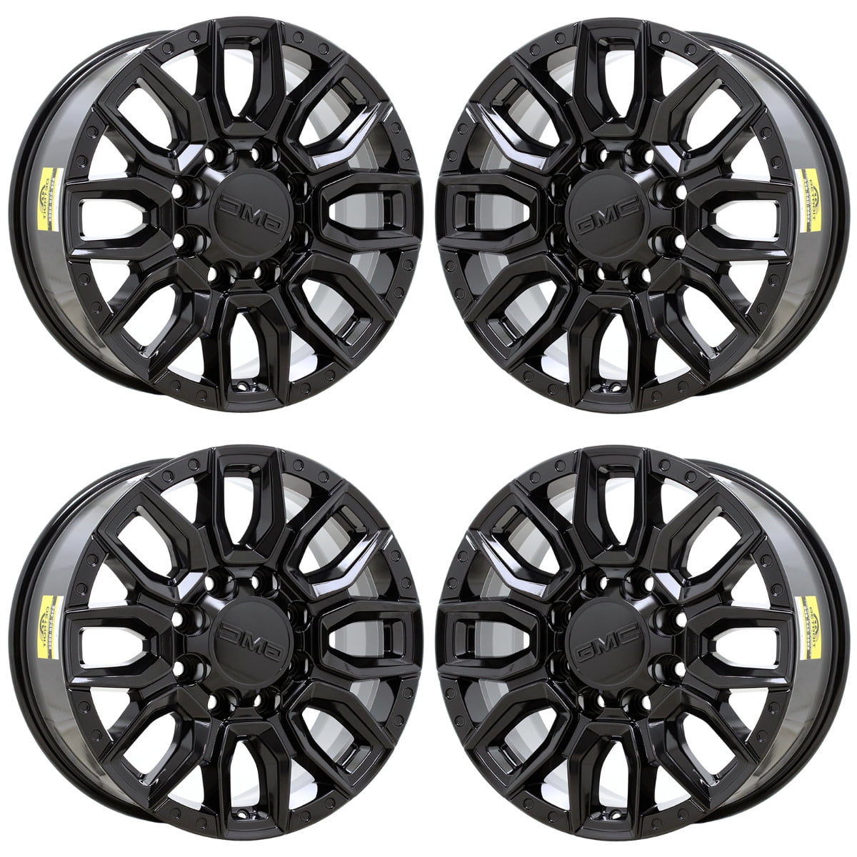 CHEVROLET SILVERADO 2500 2022 - 2024 GLOSS BLACK Factory OEM Wheels ...
