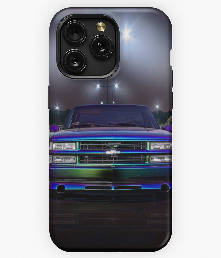 CHEVY SILVERADO Pickup Truck Fan Graphic Design A3950 Phone Case for ...