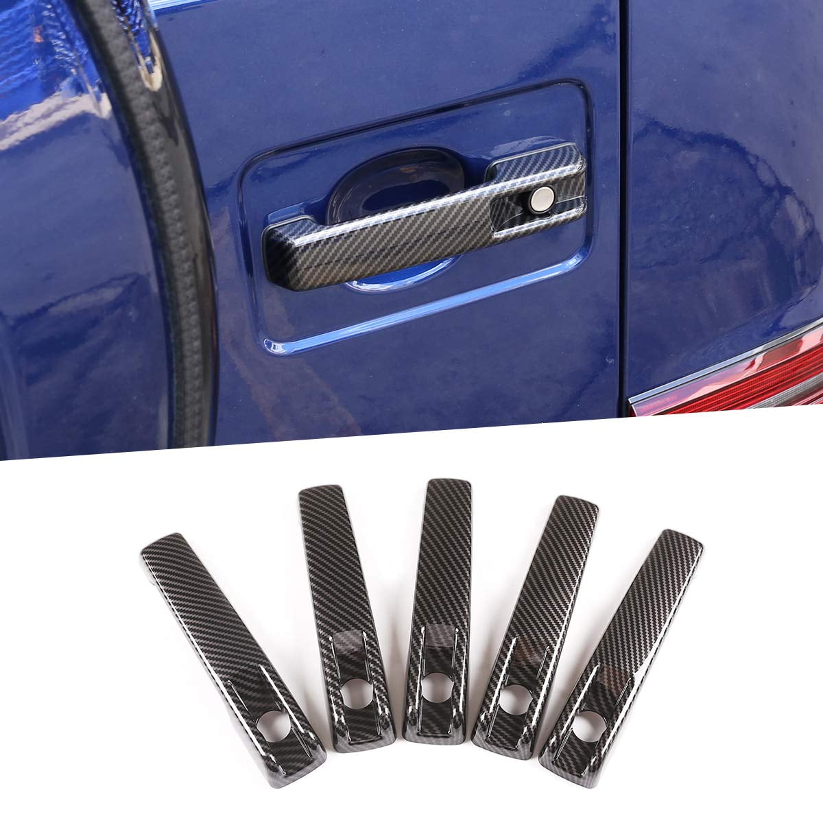 CHEYA ABS Car Exterior KEF16 Door Grab Handle Cover Trim for Mercedes ...