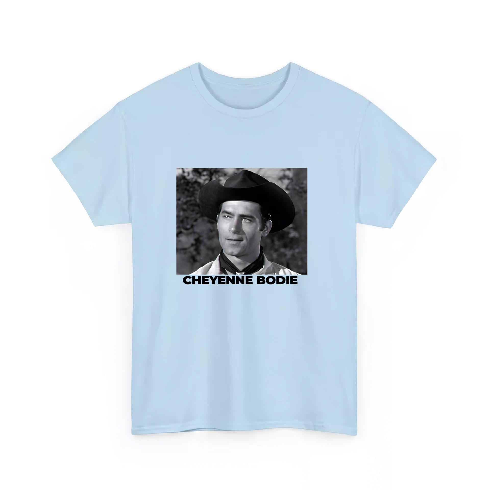 CHEYENNE BODIE CLINT WALKER CLASSIC TV WESTERN COWBOY CIVIL WAR WHITE T ...