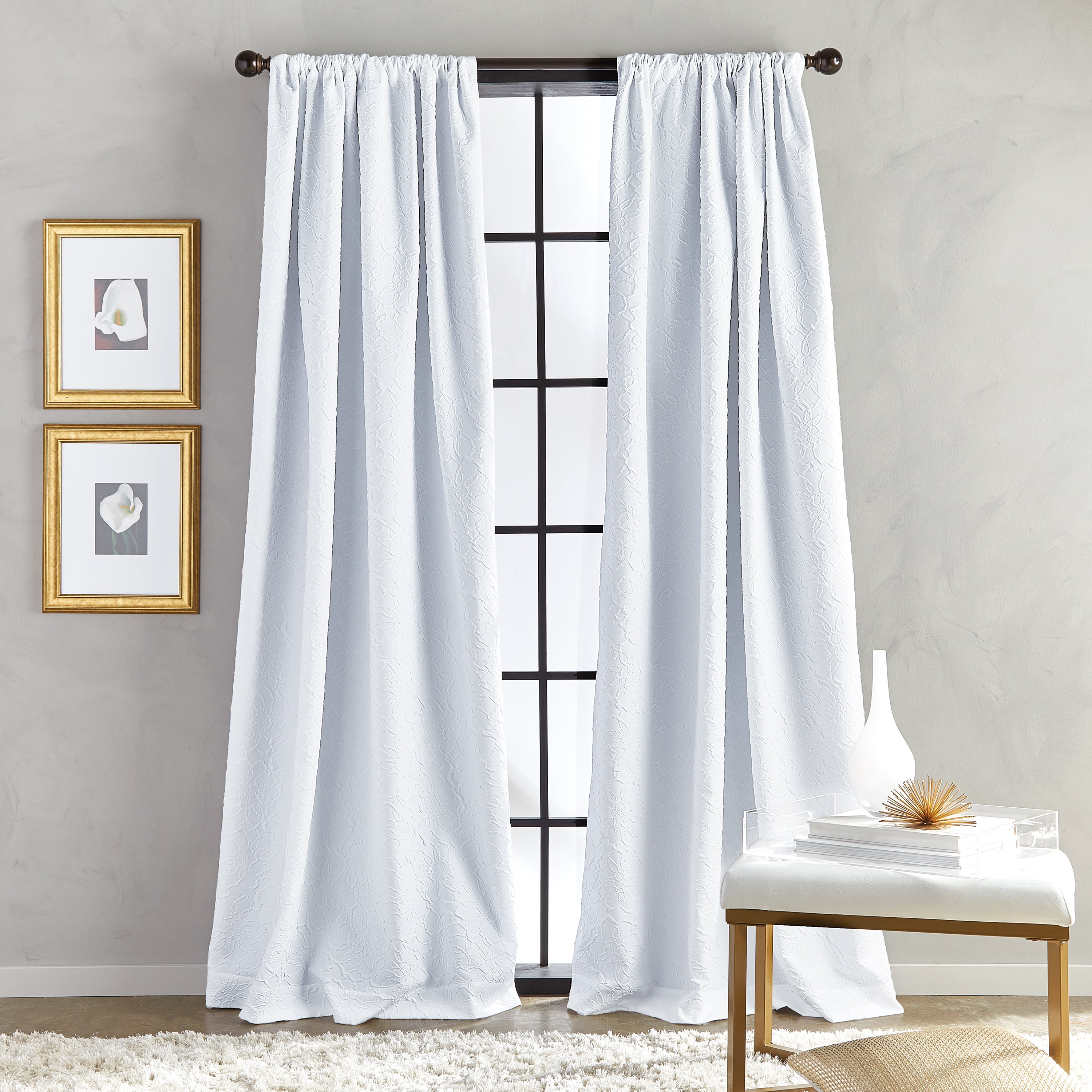 CHF BLOOMSBURY 84" POLETOP PANEL WHITE - Walmart.com