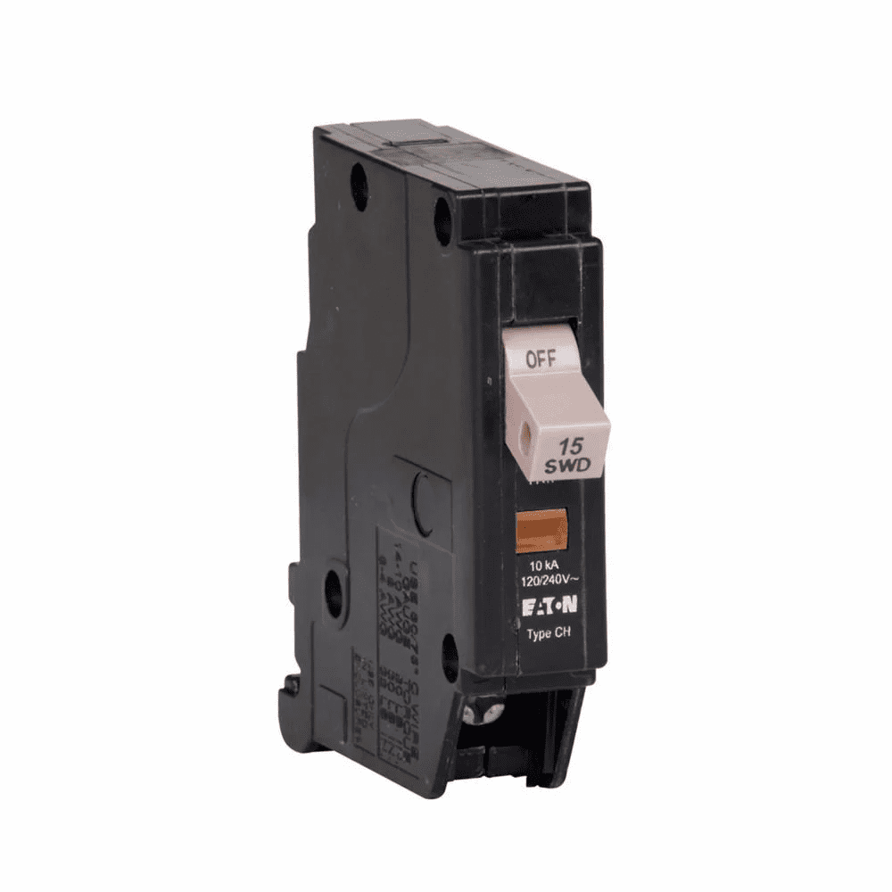 CHF115 EATON Thermomagnetic Circuit Breaker 15A 120V/240V 1P 10KA ...