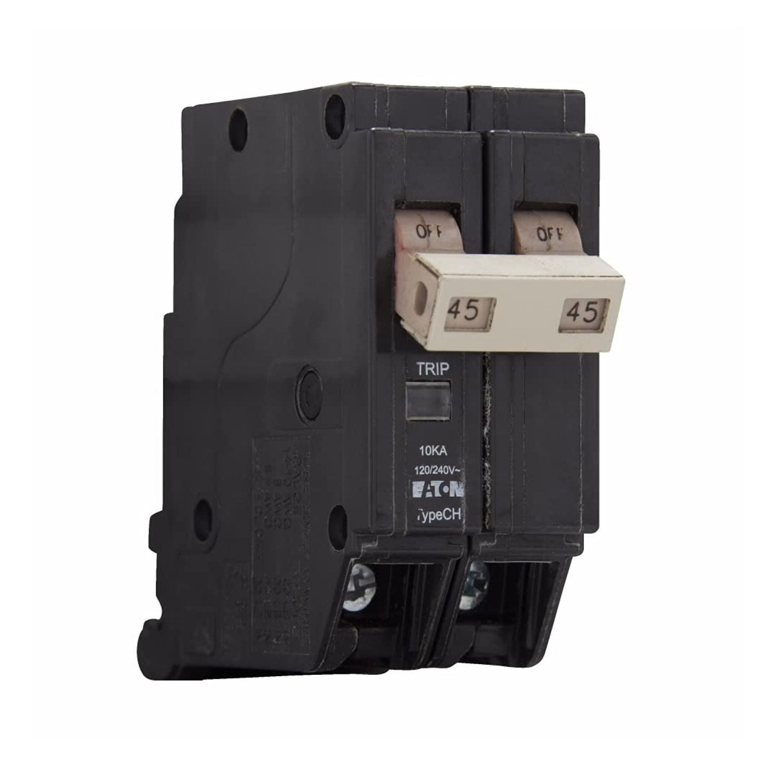 CHF245 Circuit Breaker 10kAIC 2 Pole 120/240 VAC CH Type - Molded Case ...