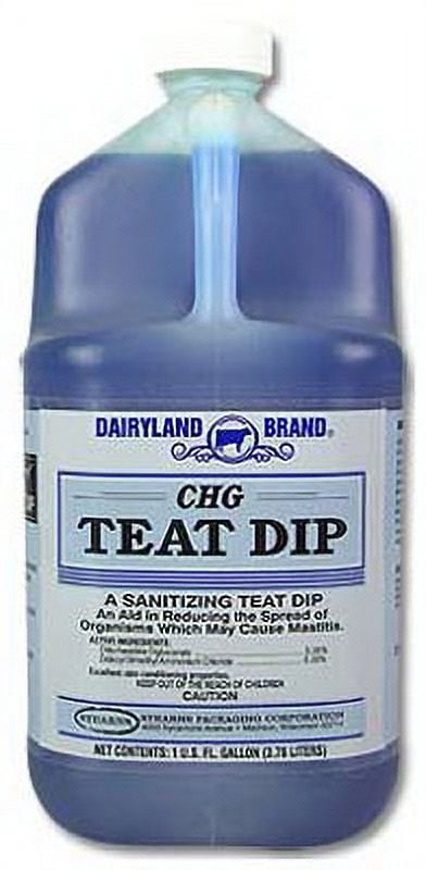 CHG Gallon Teat Dip Contains A Unique Dual Action Formula That Provide ...