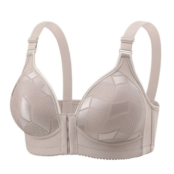 CHGBMOK Front Close Women Bras Seamless Wireless Push Up Bras Full ...