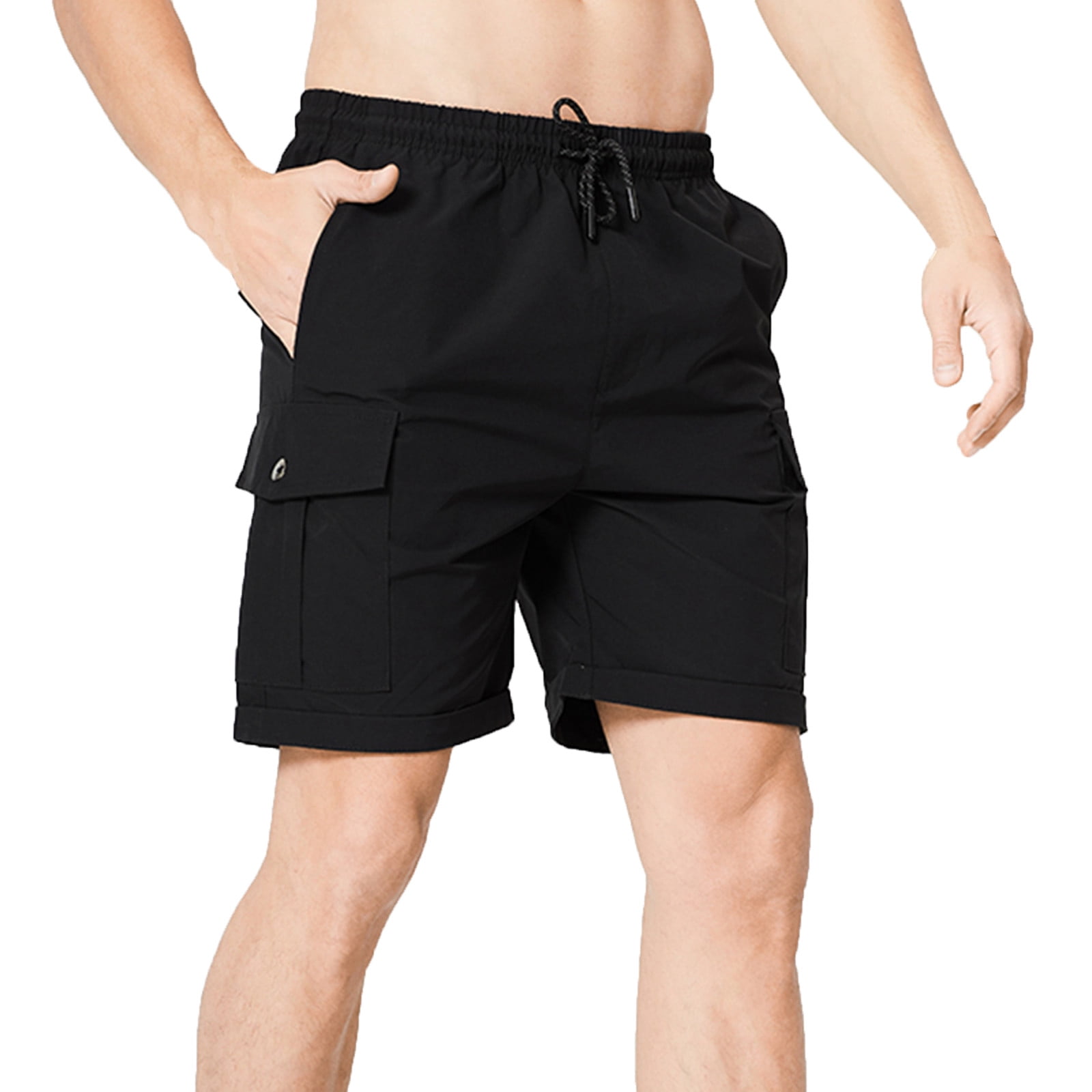 CHGBMOK Mens Shorts Leisurel Workwear Loose Twill Color Change ...