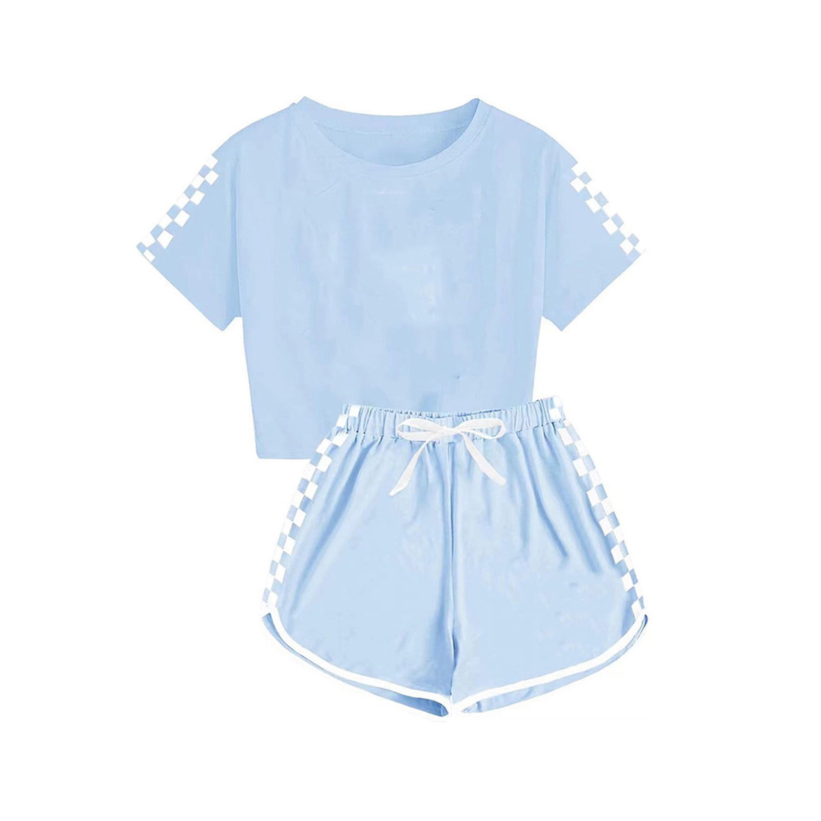 CHGBMOK Toddler Girl Summer Clothes Summer Outfits Ruffle Sleeve T ...