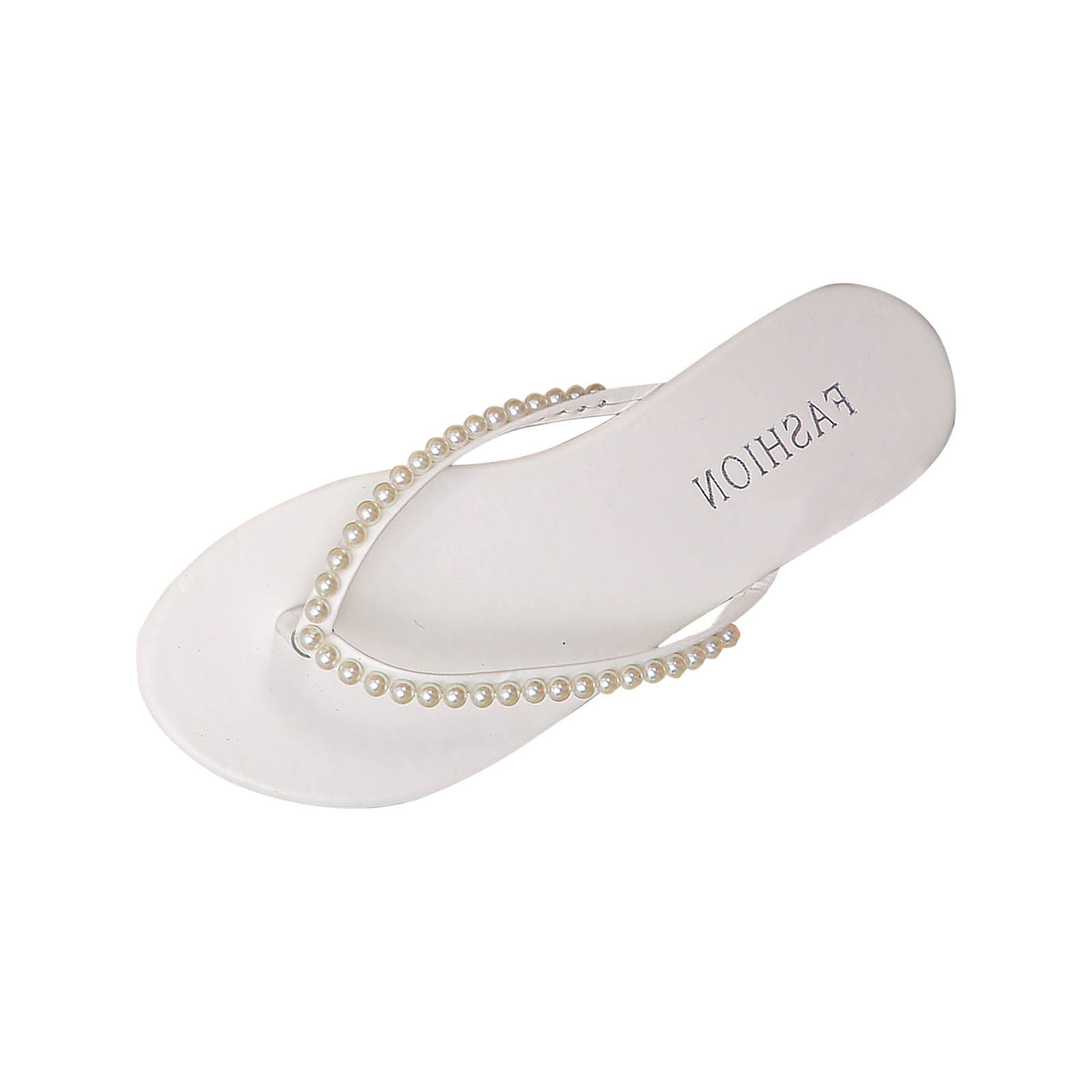 CHGBMOK Women Sandals Summer New Style Solid Color Herringbone Slippers ...