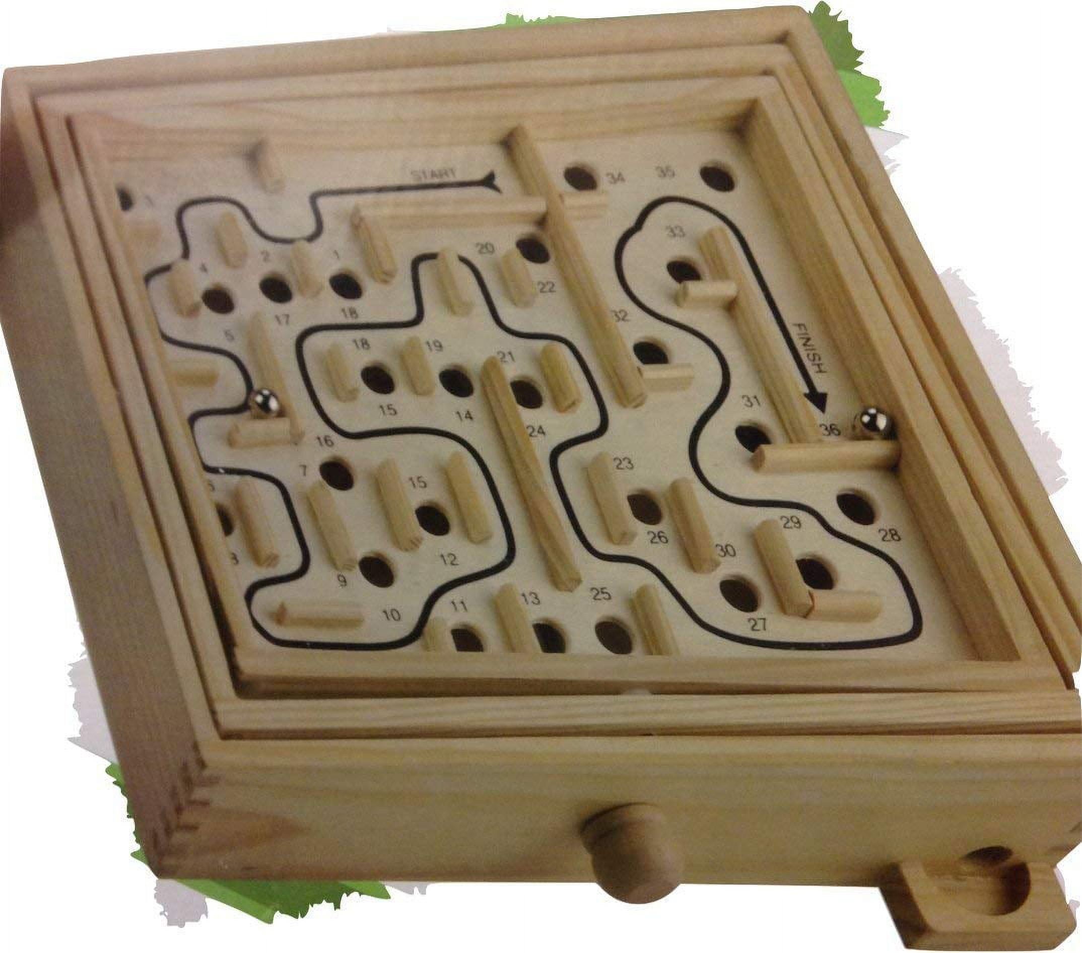 CHH 12" Wooden Labyrinth MMF7 - Walmart.com