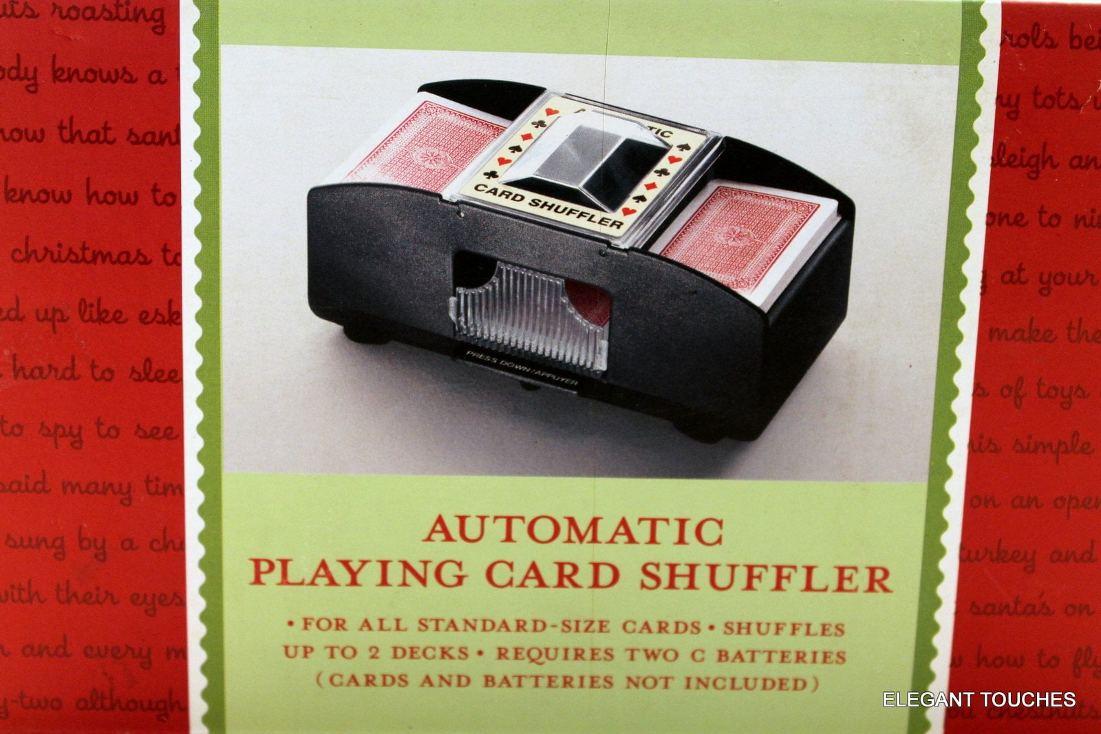 CHH 2 Deck Card Shuffler (#2609),Black - Walmart.com