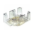 CHH 6-Deck Revolving Card Tray, Rotating Storage for Playing Cards ...