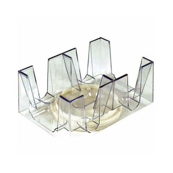 CHH 6-Deck Revolving Card Tray, Rotating Storage for Playing Cards ...