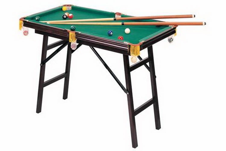 CHH 9007 44" Mini Folding Pool Table - Walmart.com