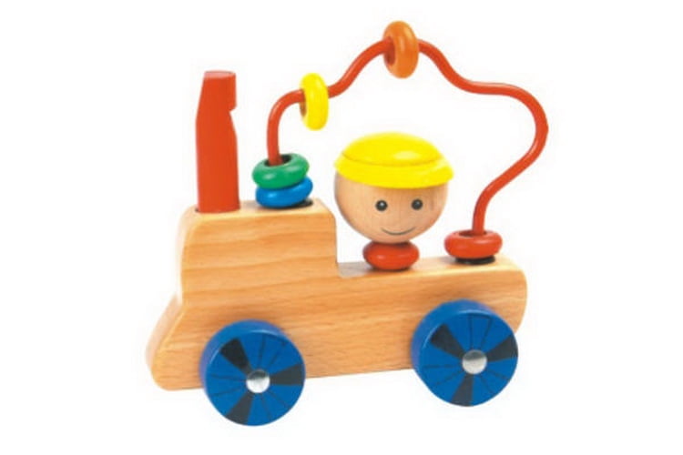 CHH 961682D Wooden Bead Train - Walmart.com