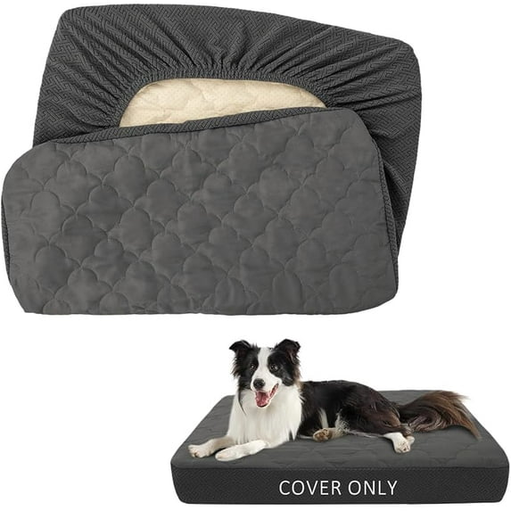 CHHKON Dog Bed Covers Replacement Washable Waterproof Pet Puppy Bed ...