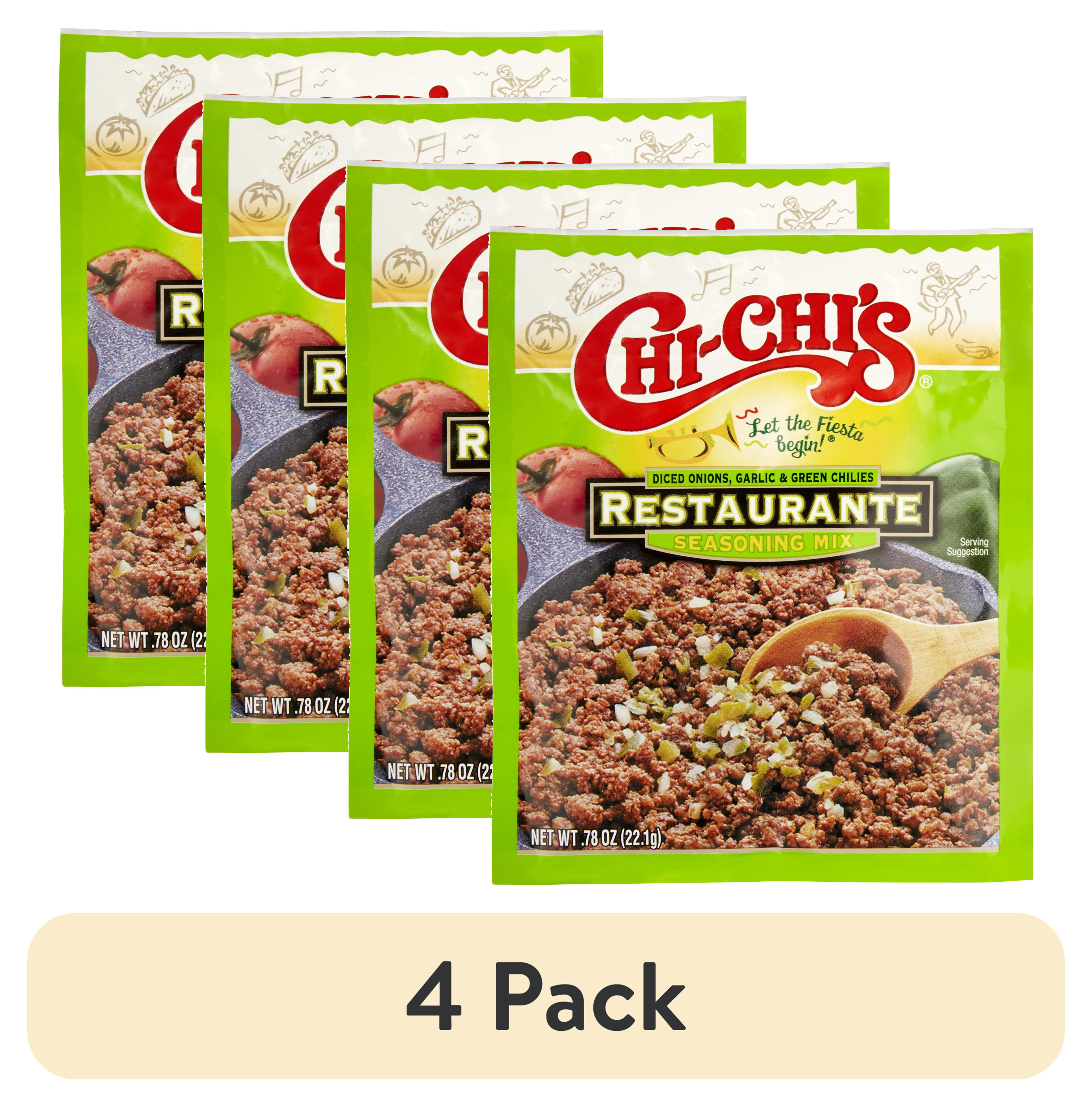 (4 pack) CHI-CHI'S Restaurante Seasonings Mix, 0.78 oz plastic pouch - Walmart.com