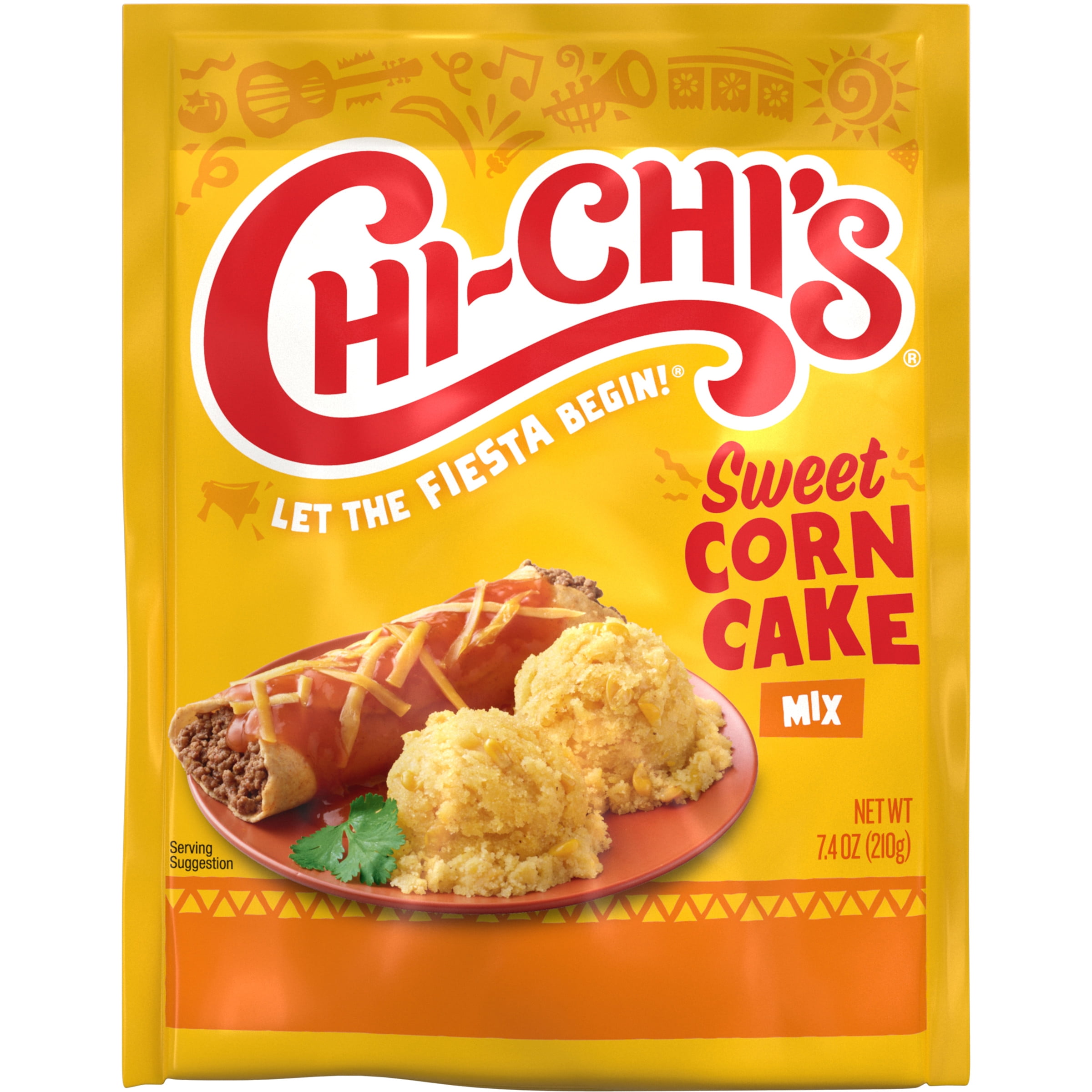 CHI-CHI'S Easy-to-Make Sweet Corn Cake Mix, Ideal for Mexican Meals ...
