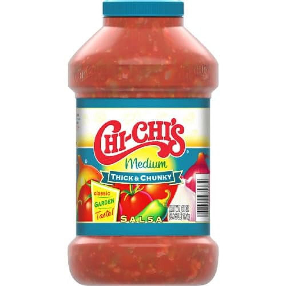 CHI-CHIâ€™S Thick and Chunky Salsa Medium, 60 ounce - Walmart.com