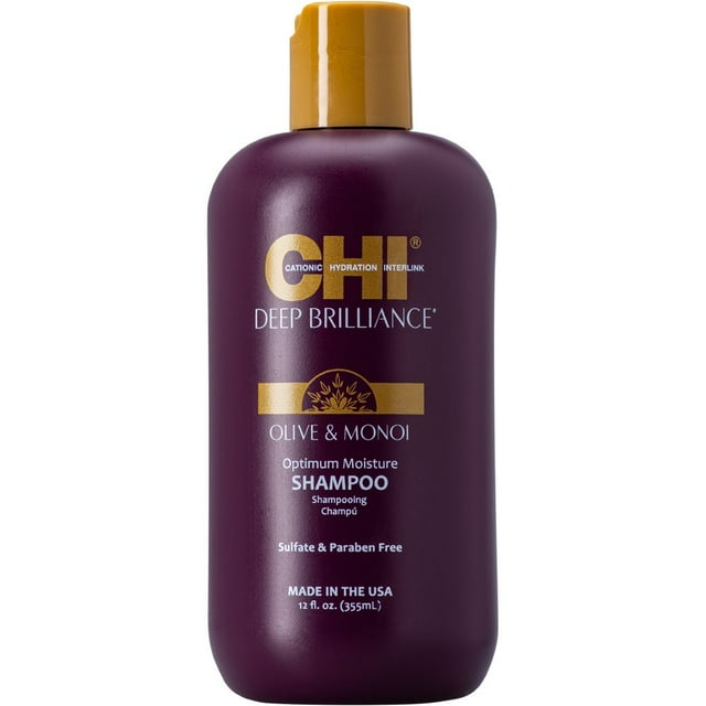 CHI Deep Brilliance Optimum Moisture Shampoo - 12 oz Shampoo - Walmart.com