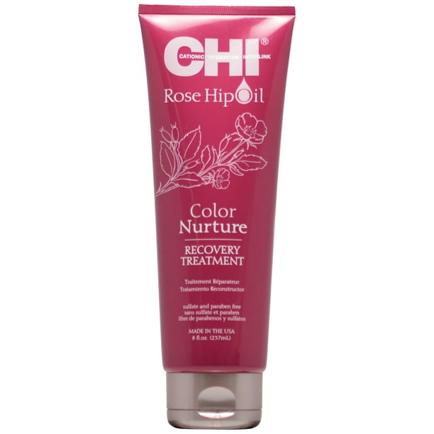 CHI Rose Hip Oil Color Nurture Recovery Treatment, 8 fl oz - Walmart.com