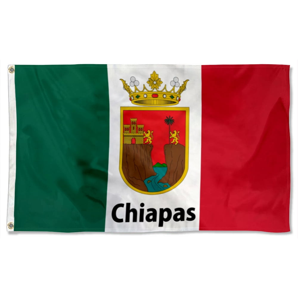 CHIAPAS MEXICO STATE Flags Polyester 3x5 FT banner - Walmart.com