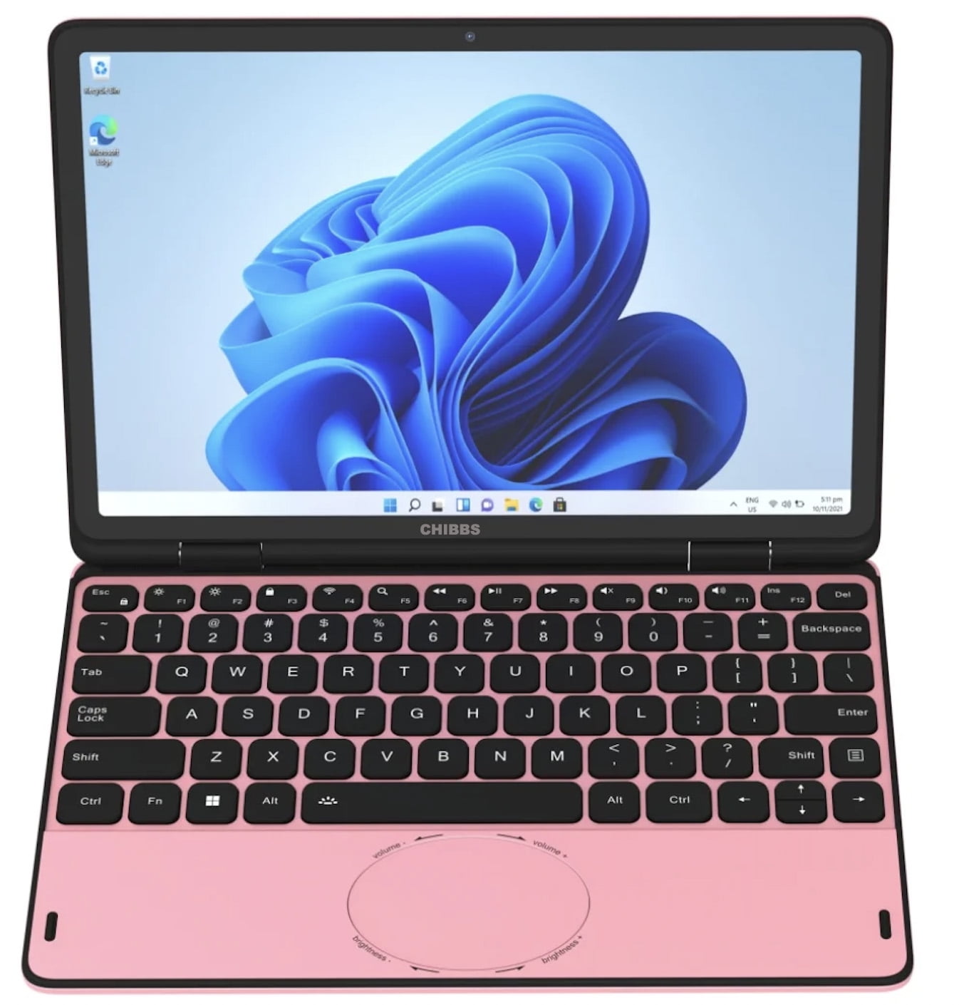 CHIBBS 11 "Inch YOGA360 Touch Screen with Facial Recognition Window 11 Laptop Computer powered ...