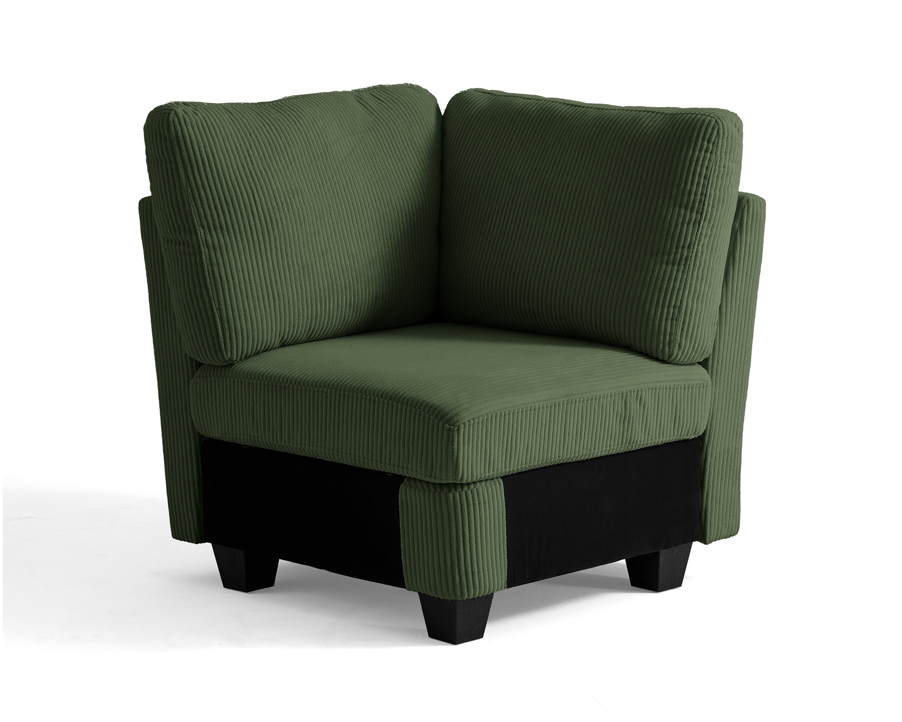 CHIC HOUSE Middle Module for Modular Sectional Sofa Corduroy Sofa ...