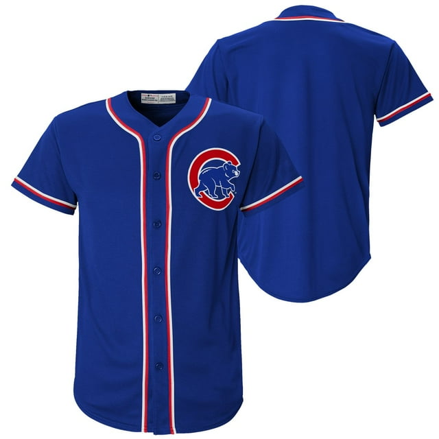 MLB Chicago Cubs Boys Primary Color Team Jersey - Walmart.com