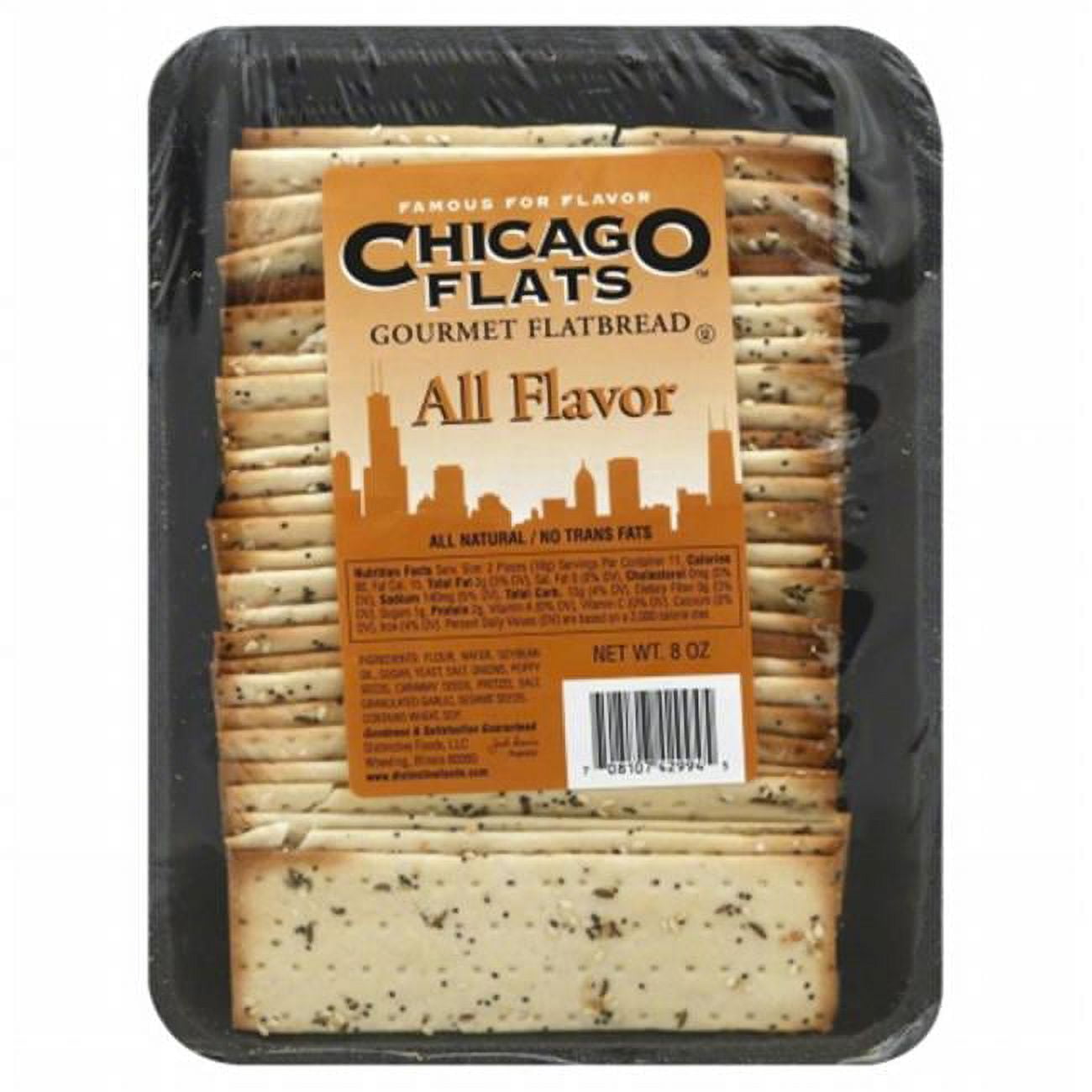 CHICAGO FLATS Flatbread All Flavor Tray - 8 oz. - Walmart.com