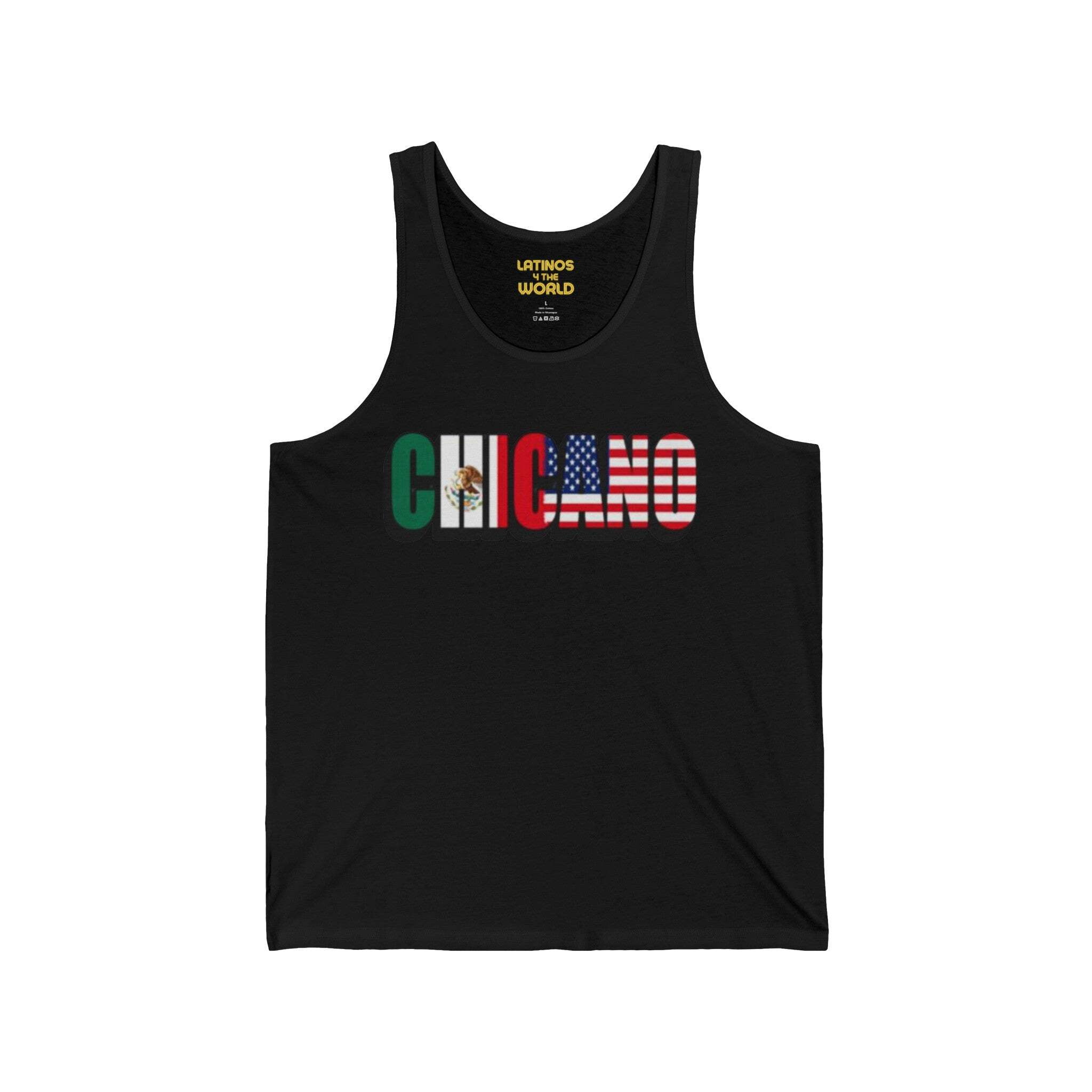 CHICANO Mexico + USA Tanktop | Light Cotton | 4th Of July Funny Viral ...