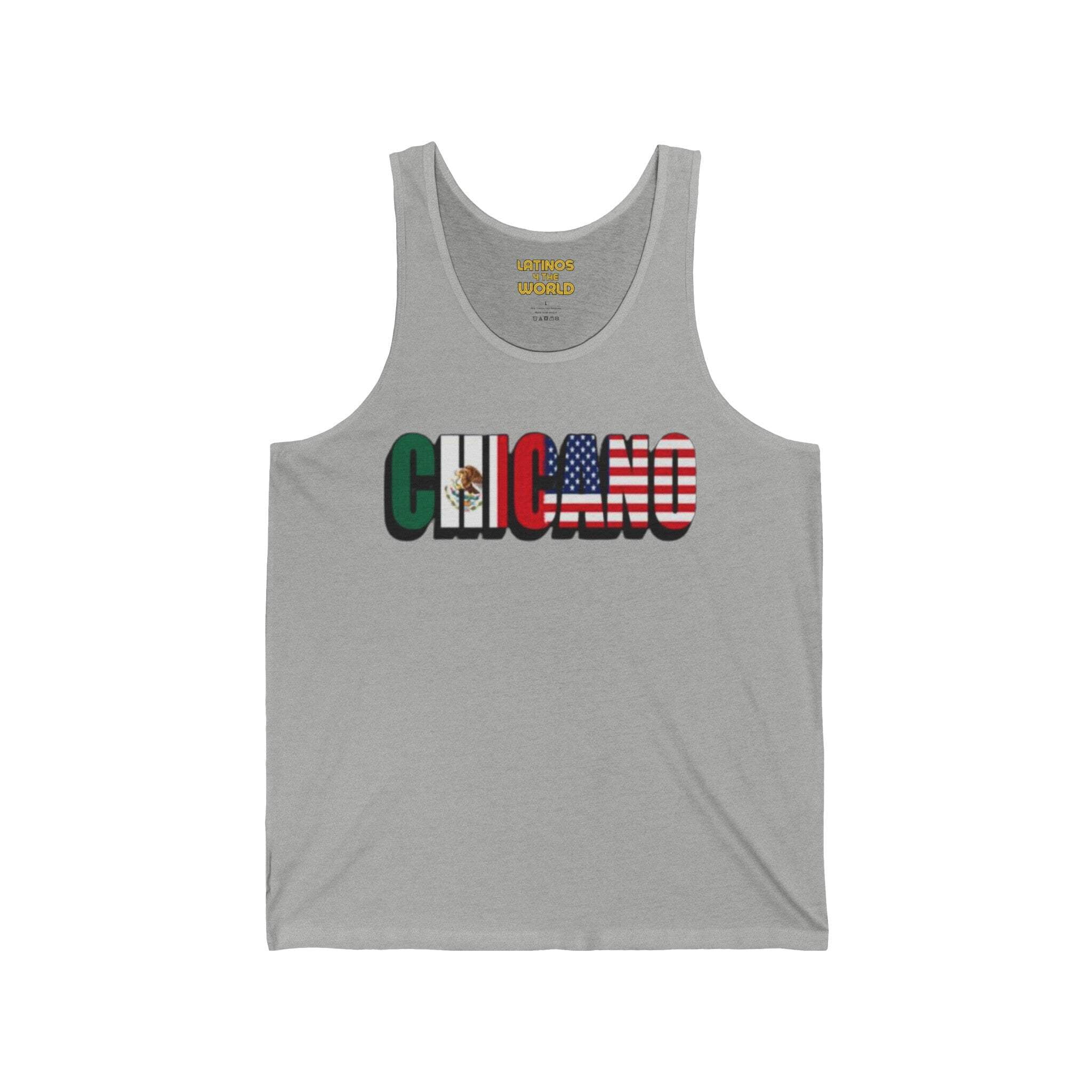 CHICANO Mexico + USA Tanktop | Light Cotton | 4th Of July Funny Viral ...